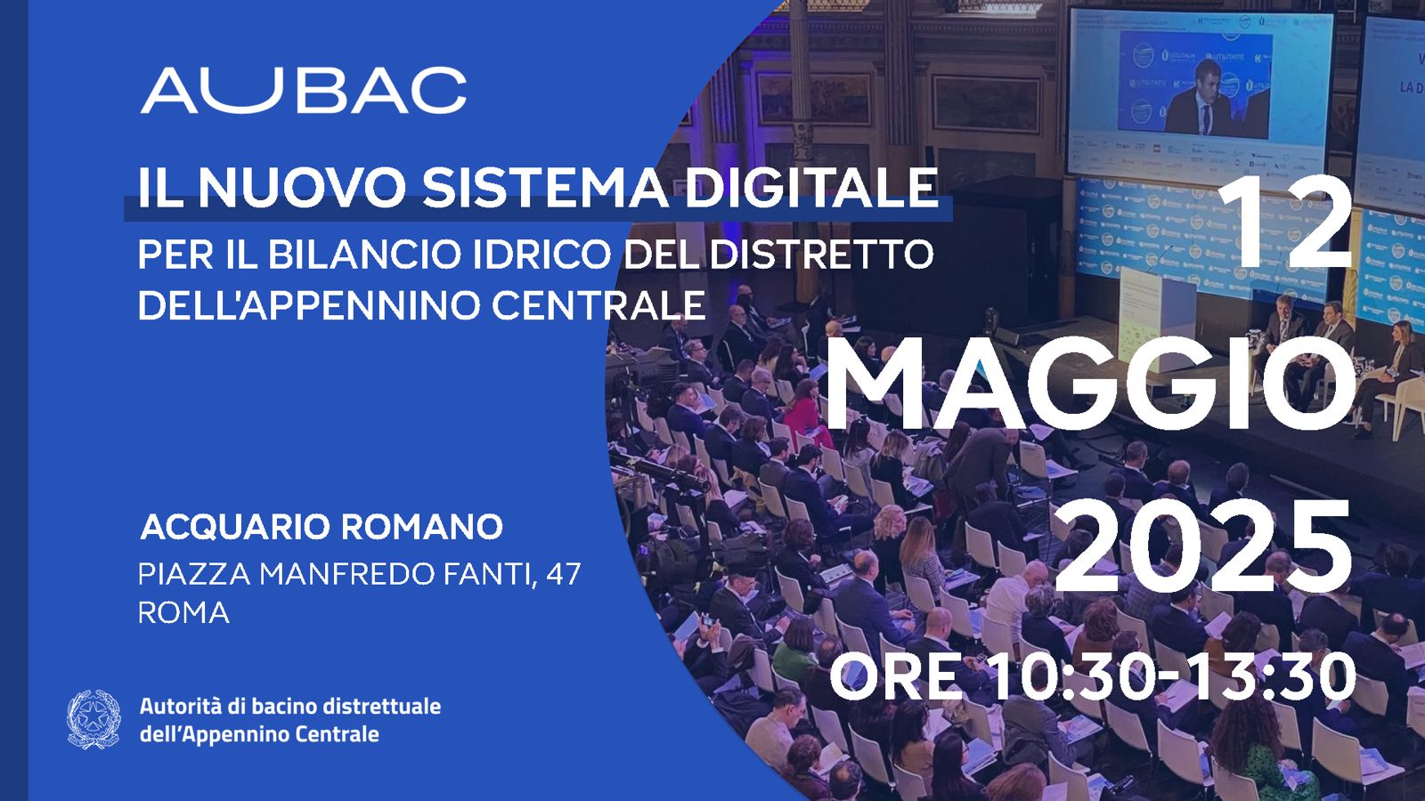 AUBAC presenta il nuovo sistema digitale per il bilancio idrico del distretto dell'Appennino ...